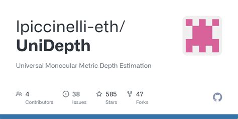 Issues · Lpiccinelli Ethunidepth · Github