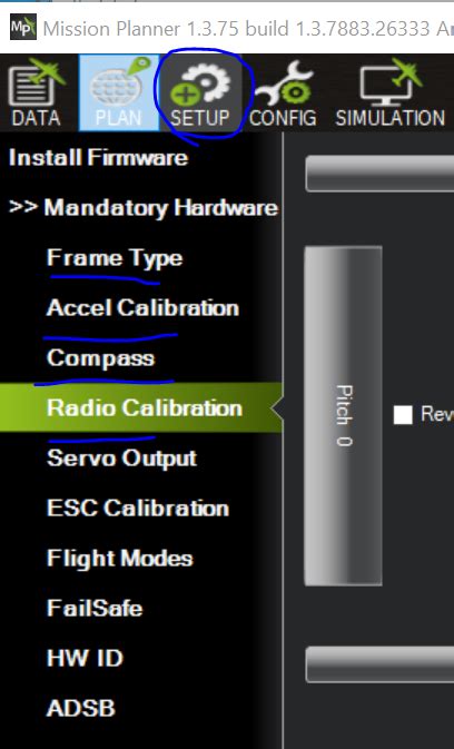 Mission Planner Sensor Calibration And Ardupilot Setup Drone Dojo