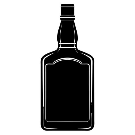 Whiskey Silhouette Vector Art Icons And Graphics For Free Download