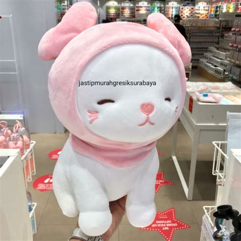 Jual Kitten Plush Toy 27cm Boneka Kucing Miniso Boneka Miniso Shopee