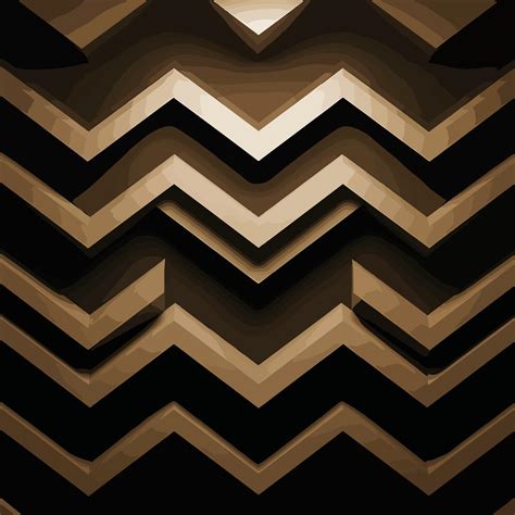 A Brown And Black Background With A Chevron Pattern 73774104 Vector Art
