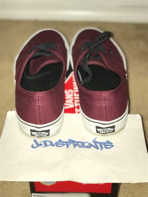 Vans Authentic Port Royaleburgundy Kixify Marketplace