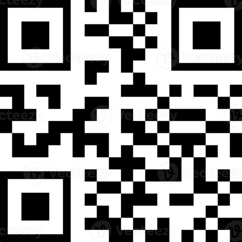 Qr Code Frame Black Color 48234431 Png