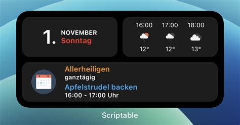 date and agenda and weather scriptable widget german localization · github
