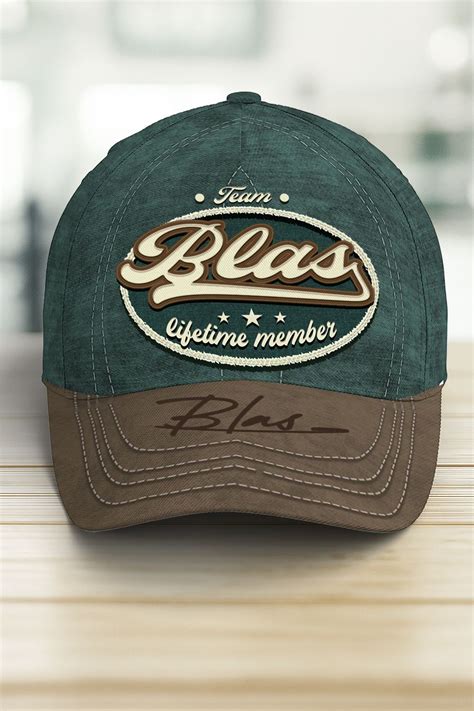Team Blas Lifetime Member Baseball Cap Br01 Stylish Caps Baseball