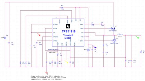 Tps51916 Pspice Modeling And Use Case Simulation Non Convergence Problems Power Management