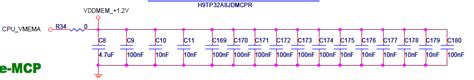 Capacitance Combining Decoupling Capacitors For Sensitive Power
