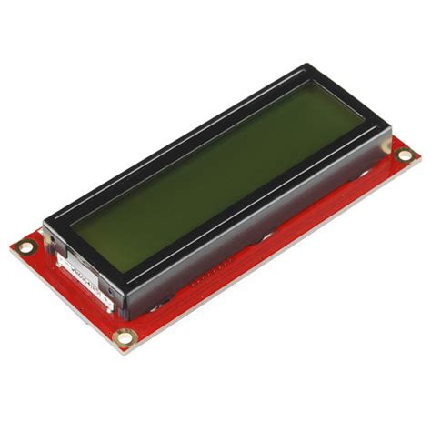 Sparkfun Serial Enabled 16x2 Lcd Black On Green 33v Australia