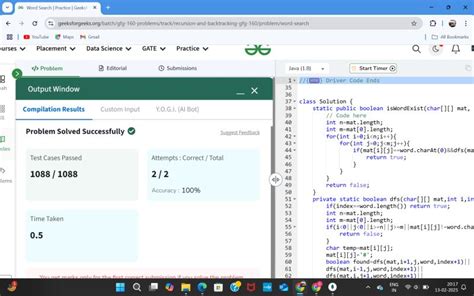 Gfg160 Geekstreak2024 Dsa Backtracking Codingchallenge Problemsolving R Divya