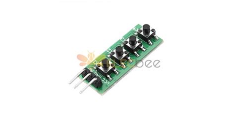 5pcs Keypad 4 Button Key Module Switch Keyboard For Uno Mega2560 Breadboard