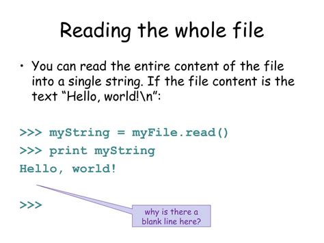 Ppt File Input And Output And Conditionals Powerpoint Presentation
