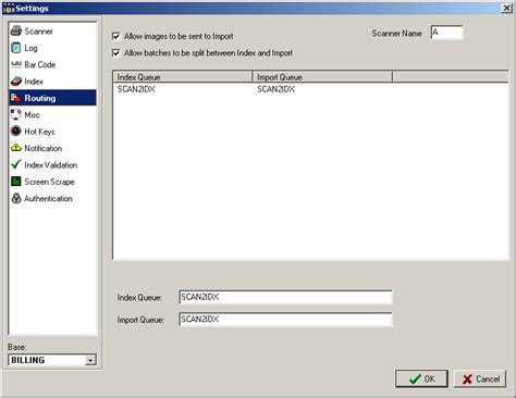 Configure Dms Batch Scan Settings