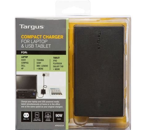 Targus Ac Compact Universal Usb Laptop Tablet Charger Apa Uk Currys Business