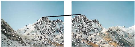 Join 2 Different Points In Different Images In Matlab Stack Overflow