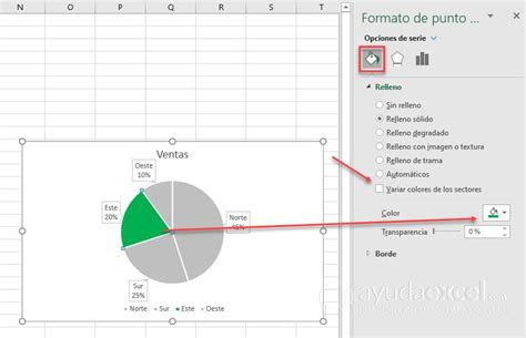 Introducción a los gráficos circulares Ayuda Excel