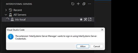 InterSystems VSCode ObjectScript Extension Pack In Glance InterSystems