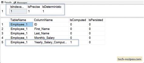 How To Index Computed Column In Sql Server