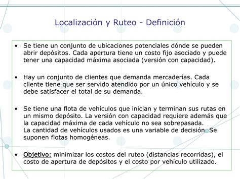 Ppt Solving The Capacitated Location Routing Problem By A Grasp Complemented By A Learning