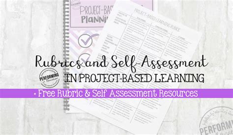 Rubrics And Self Assessment In Project Based Learning Artofit