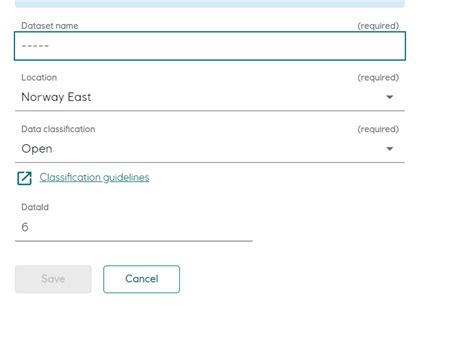 Fixdataset Clearly Tell User If Dataset Name Is Invalid · Issue 1461 · Equinorsepes Web