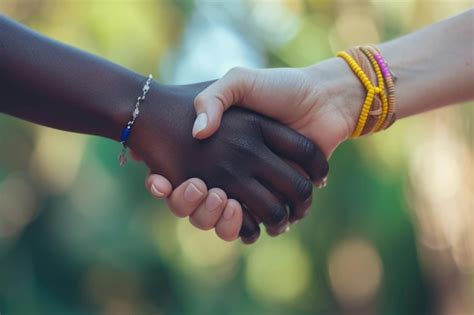 Premium Photo Racial Unity And Love Against Discrimination And Racism