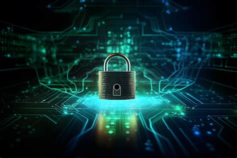 Premium Photo Cybersecurity And Privacy And Protect Data Concept Lock Key Icon And Internet