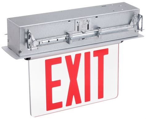 1 Faces Red Exit Sign 53RH94 53RH94 Grainger