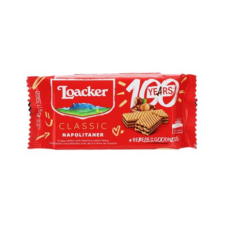 Loacker Crispy Wafer Cubes With Hazel Cream Filling 45g Citysuper E Shop