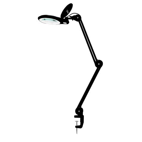 Neatfi 1 200 Lumens Super LED Magnifying Lamp With Clamp 5D Dimmable Includes Microfiber