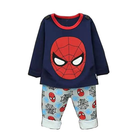 بلوز شلوار راحتی بچه گانه مرد عنکبوتی 100 نخی ضد حساسیت مدل 2021 نی