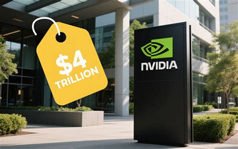 英伟达市值突破4万亿美元大关，2025年能否冲击5万亿？ Nai 500