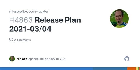 Release Plan Issue Microsoft Vscode Jupyter Github