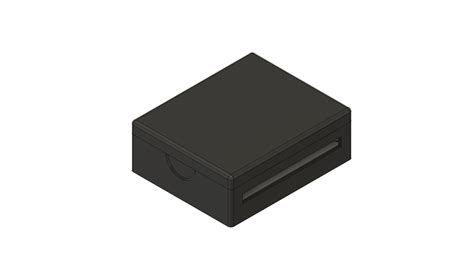 Esp32 38 Pin Breakout Board Case Snap Fit Lid By Reitangle Download