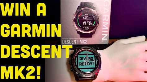 Divers Ready Garmin Descent Mk Mk I And T Transmitter Review Watch Video Scubaverse