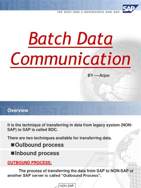 Batch Data Communication By Arjun Pdf Text File Database Transaction