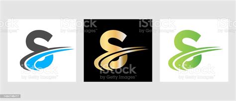 마케팅 및 금융 비즈니스를 위한 Letter S 로고 디자인 이니셜 S 로고타입 기호 0명에 대한 스톡 벡터 아트 및 기타 이미지 0명 개념 광고 Istock