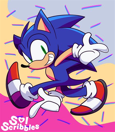 Funky Sonic Adventure Redraw By Maymibbles On Newgrounds