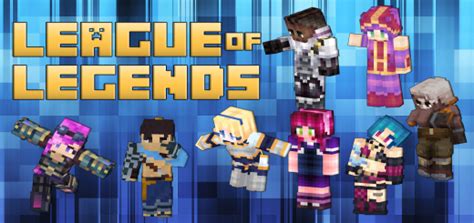 League Of Legends Skin Packlol Mods For Minecraft