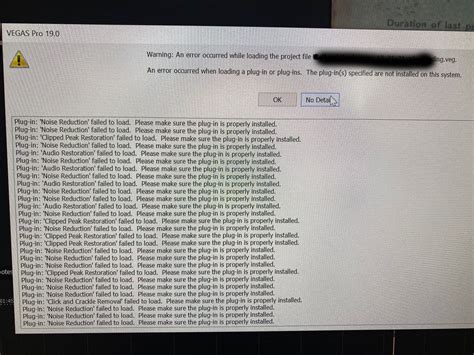 An Error Occurred When Loading A Plug In Or Plug Ins