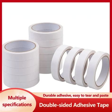 10 Meters Per Roll Double Sided Adhesive Tape Paper Ultra Thin Supper