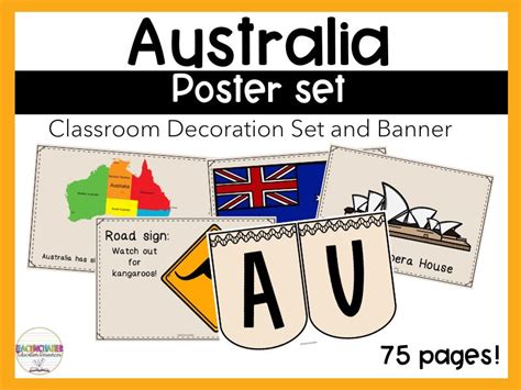 Australia Theme Decorations Teaching Resources