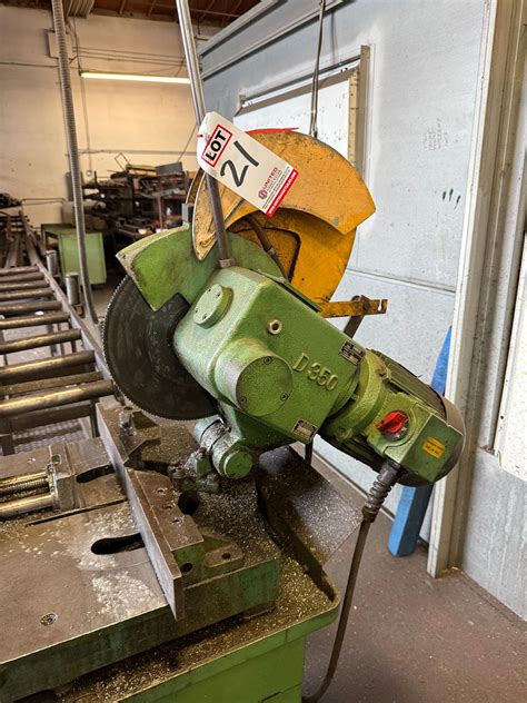 Doringer D 350 Cold Saw 4 Hp S N 23398