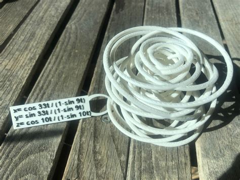 Trefoil Knot Formula C By Tjsoco Download Free Stl Model