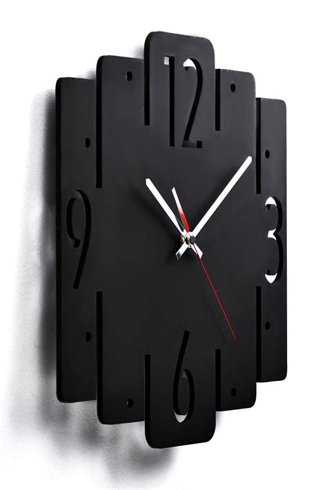 Modern Farmhouse Black Wall Clock At Odessa Anderson Blog