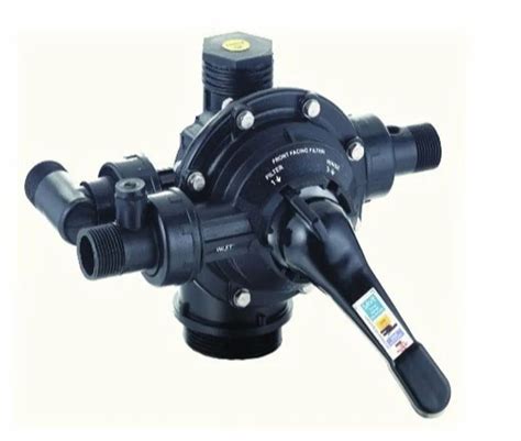 Medium Pressure Initiative PVC Manual Multiport Valve For Water Treatment Valve Size 4inch At