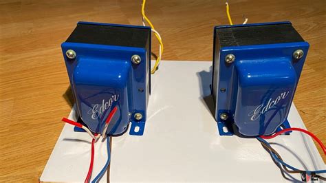 Pair Of Output Transformer Edcor 50 Watts 6 6kohms For Sale Us Audio Mart