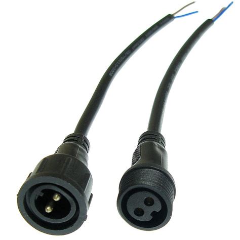 Złącze Hermetyczne 2pin Z Przew 40cm 2x0 5mm2 Podzespoły Elektroniczne