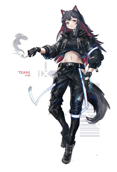 Texas Arknights And 1 More Drawn By Franlol Danbooru