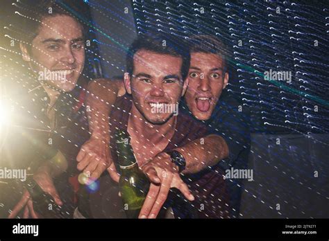 Were Here To Get The Party Started People Partying In A Club Stock Photo Alamy
