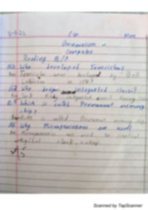 SOLUTION Class 5 Computer Science Ch 1 Generation Of Computer Studypool